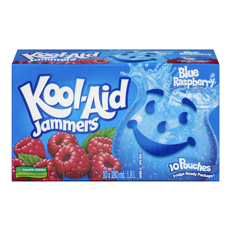 Kool Aid Jammers Blue Raspberry 40 180 Ml Jit Pantree 0434