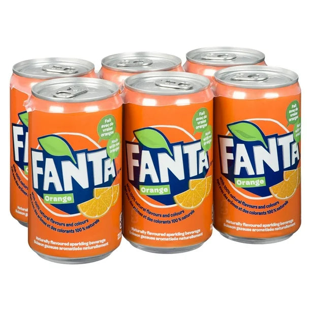 Fanta Orange Mini Cans (24-222 mL) – Pantree