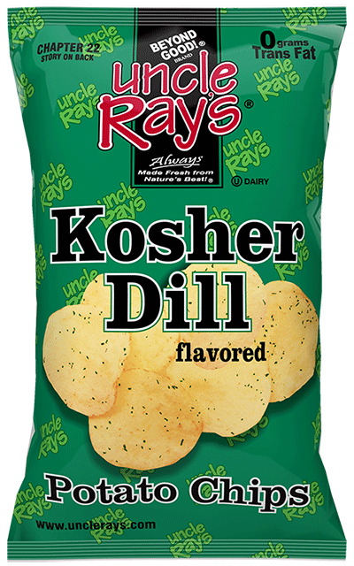 Uncle Ray's Potato Chips Kosher Dill (10-130 g) (jit) – Pantree