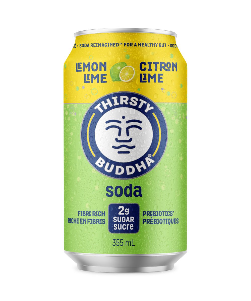 Thirsty Buddha - Lemon Lime Soda (12x355ml) – Pantree