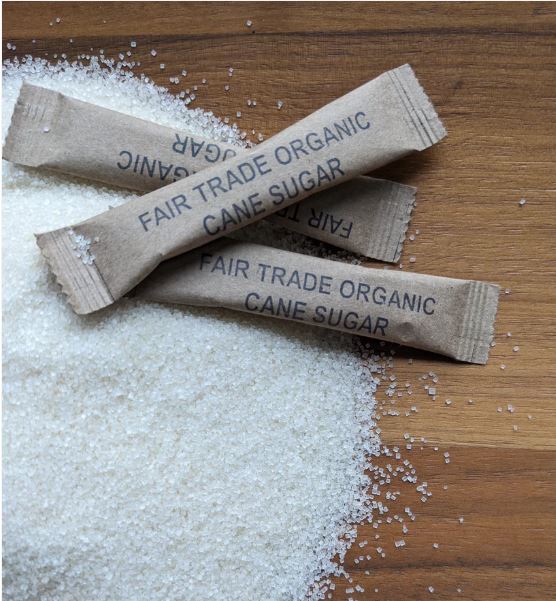 Sugar Tubes Organic Raw Sugar - Fair Trade 10 KG (2800 Tubes) – Pantree