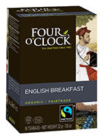 Four O'Clock Tea English Breakfast Tea Org-16ct (6-32ct) (jit) – Pantree