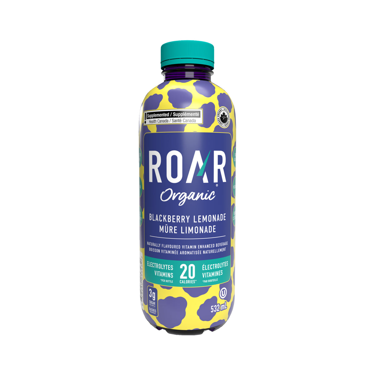 ROAR Organic - Blackberry Lemonade (12-532 ml) – Pantree