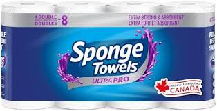 Sponge Towels Ultra Pro Extra Strong A Size 2Ply 98 Sheets (6 - 4 ea ...
