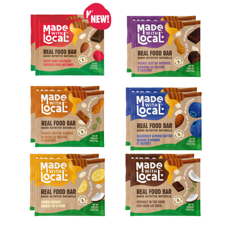 Made With Local Real Food Bars Variety Pack (12 x 53g) – Pantree