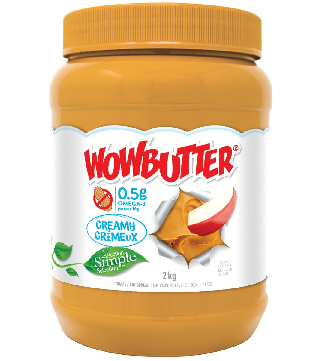 Wowbutter School Safe Soyabutter Creamy (500 g) (jit) – Pantree