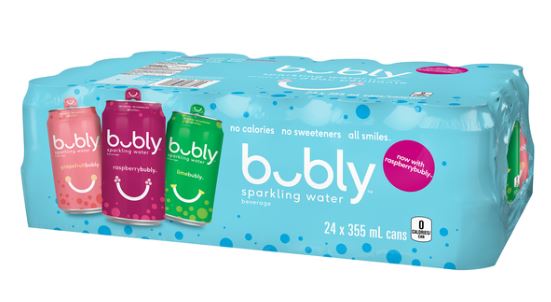 Bubly Variety Pack - Raspberry, Grapefruit, Lime - (24x355ml) – Pantree