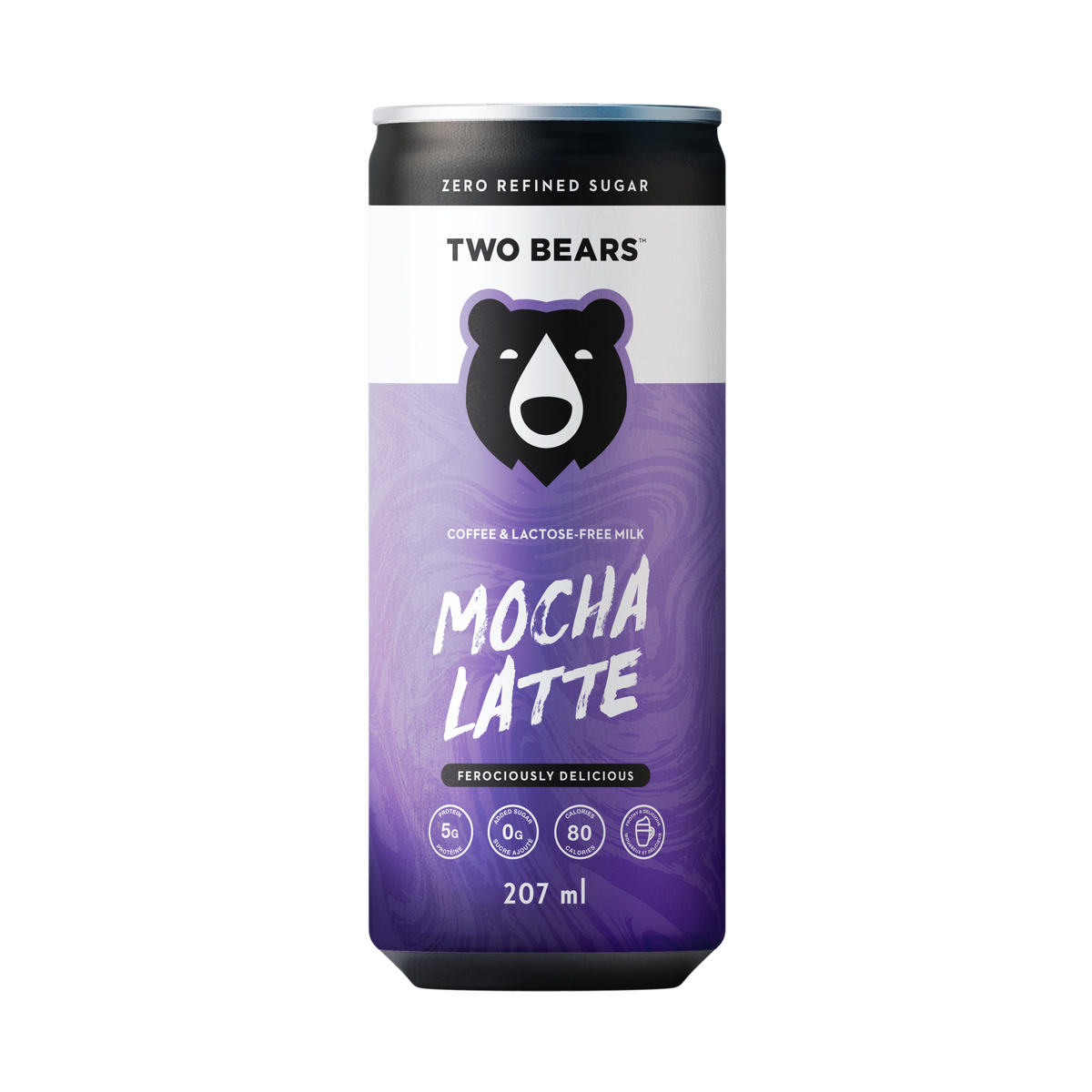 Two Bears - Mocha Dairy Latte - Lactose Free - (6x207ml) – Pantree