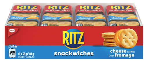 Christie Ritz Snackwiches Cheese Crackers (14-304 g) (112 CT) (jit ...
