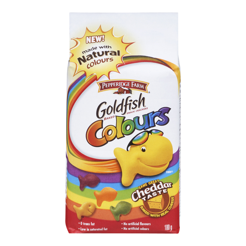 Pepperidge Farm Gold Fish Cheddar Colours (12-180 g) (jit) – Pantree