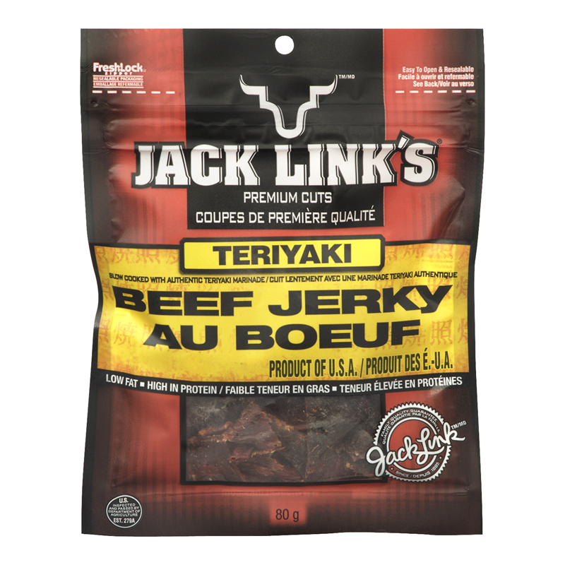 Jack Link's Beef Jerky - Teriyaki (12-80 g) (jit) – Pantree