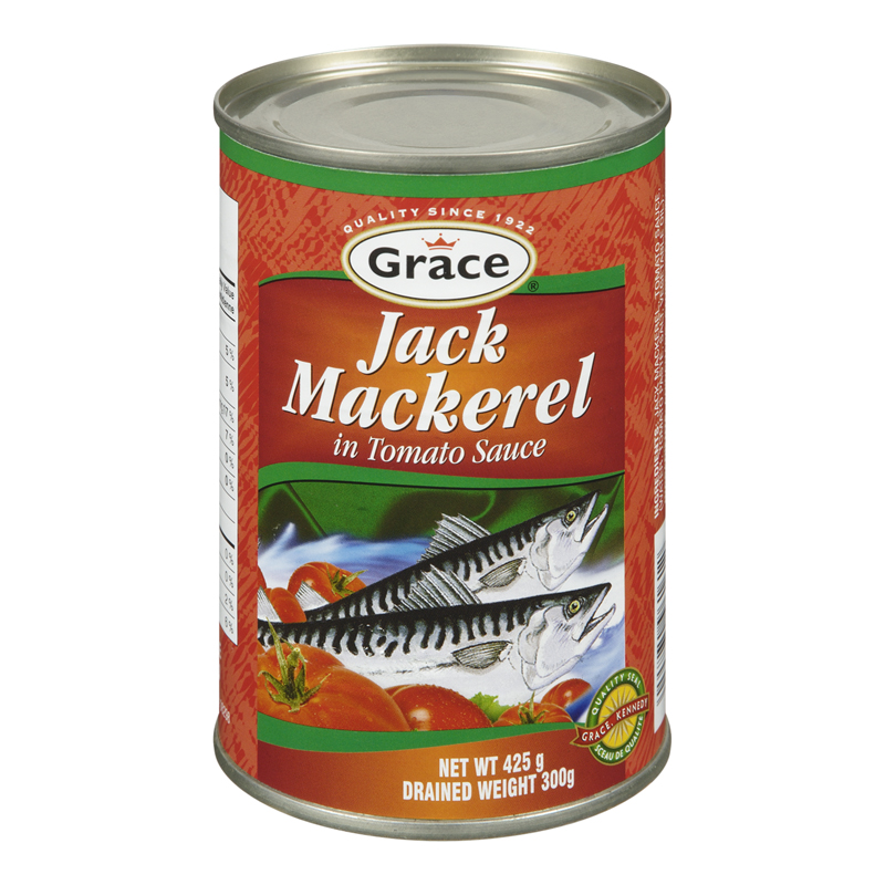 Grace Jack Mackerel In Tomato (24-425 g) (jit) – Pantree