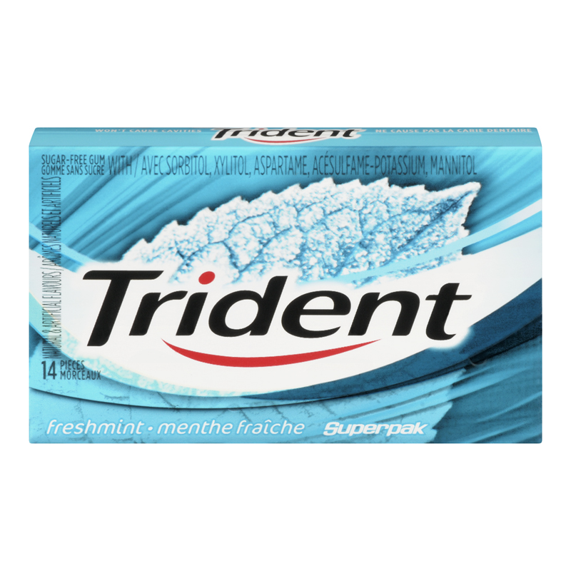 Trident Freshmint Slabs (12 Packs) (jit) – Pantree