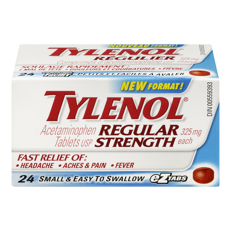 Tylenol 325 Mg Tablets (1-24 ea) (jit) – Pantree