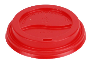 Pronto Red Dome Lid (Fits 10-24oz Cups) (1000 Per Case) – Pantree
