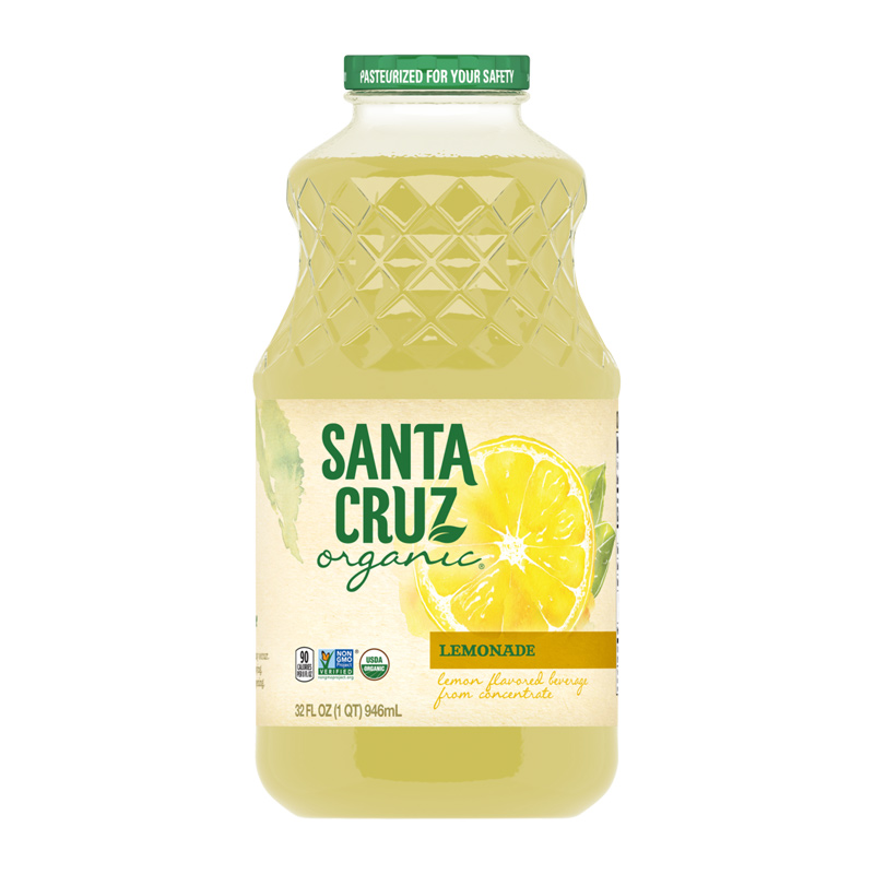 Santa Cruz Organic Lemonade (12-946 mL) – Pantree