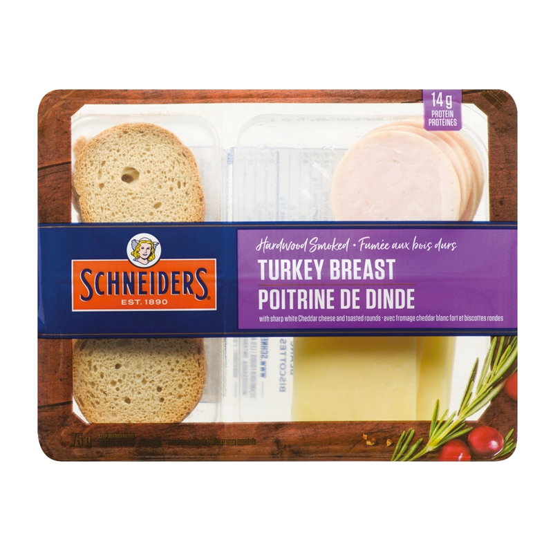 Schneider's Snack Kit Turkey (Refrigerated) ( 12-75 g) – Pantree
