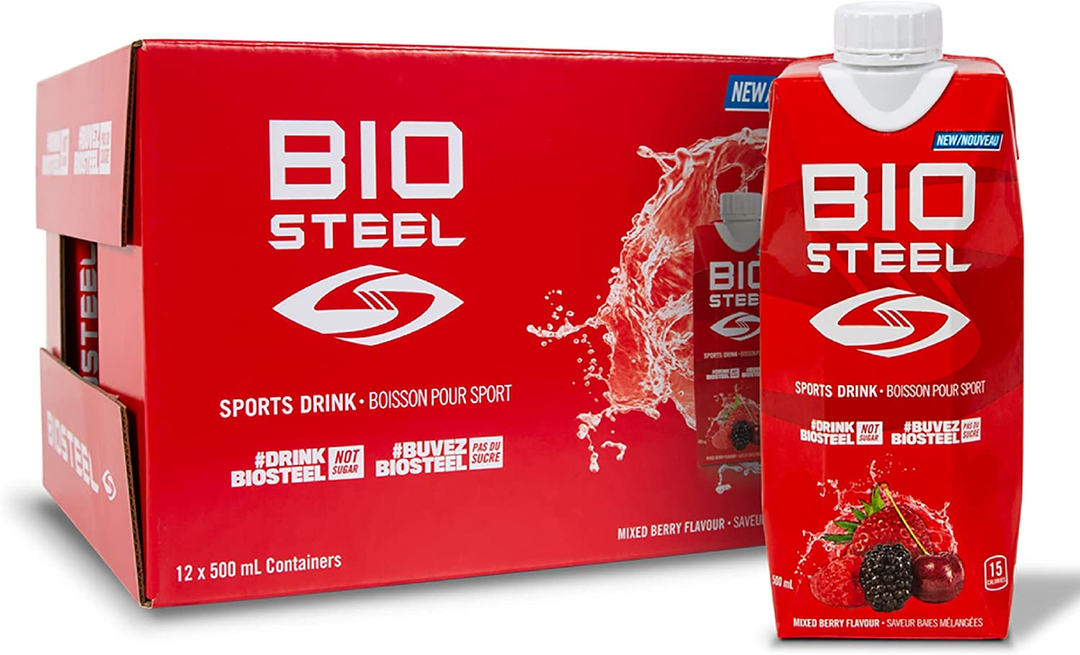 BioSteel Ready To Drink Mixed Berry Sports Drink ( 12-500ml) – Pantree