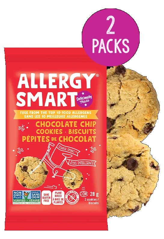 Allergy Smart - Chocolate Chip Cookies - 2-Pack (15x28g) – Pantree