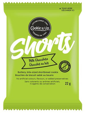 Cookie It Up - Milk Chocolate Shortbread Cookies (125x22g) – Pantree