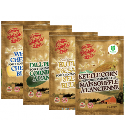 From Farm to Table - Popcorn - Variety Pack (32x23g) – Pantree