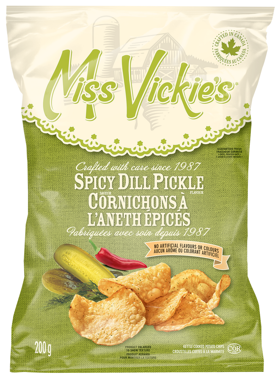 Miss Vickie's - Spicy Dill Pickle (40x40g) – Pantree