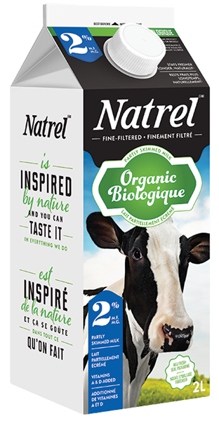 Natrel - 2L ORGANIC (2%) – Pantree