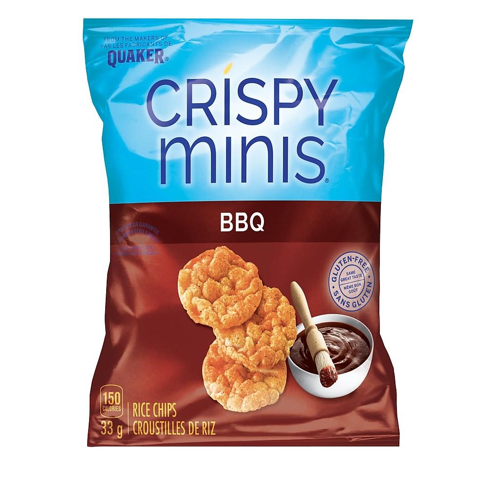 Quaker - Crispy Minis BBQ Flavour Rice Chips (32x33g) – Pantree