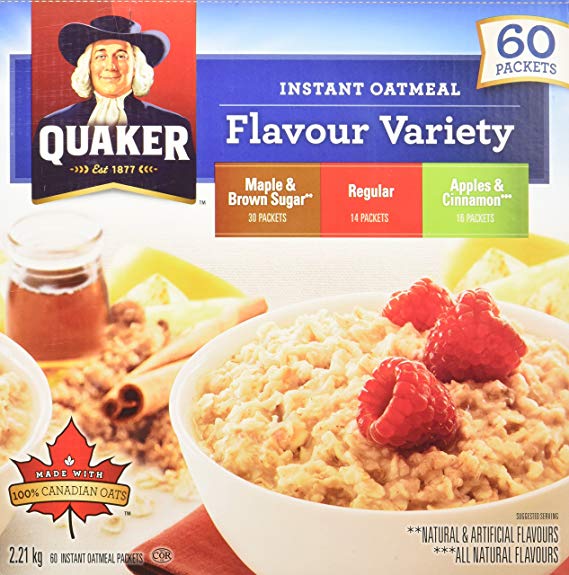 Quaker- Oatmeal - Variety (66 Pouches) – Pantree
